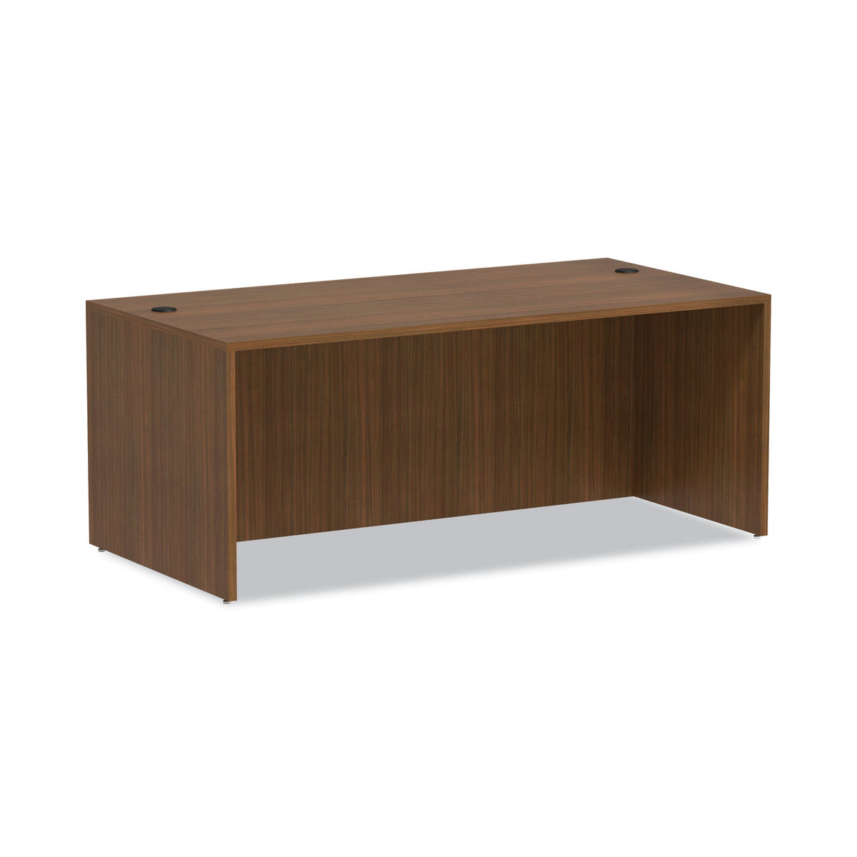Alera Valencia Series Straight Front Desk Shell, 71" x 35.5" x 29.63 ...