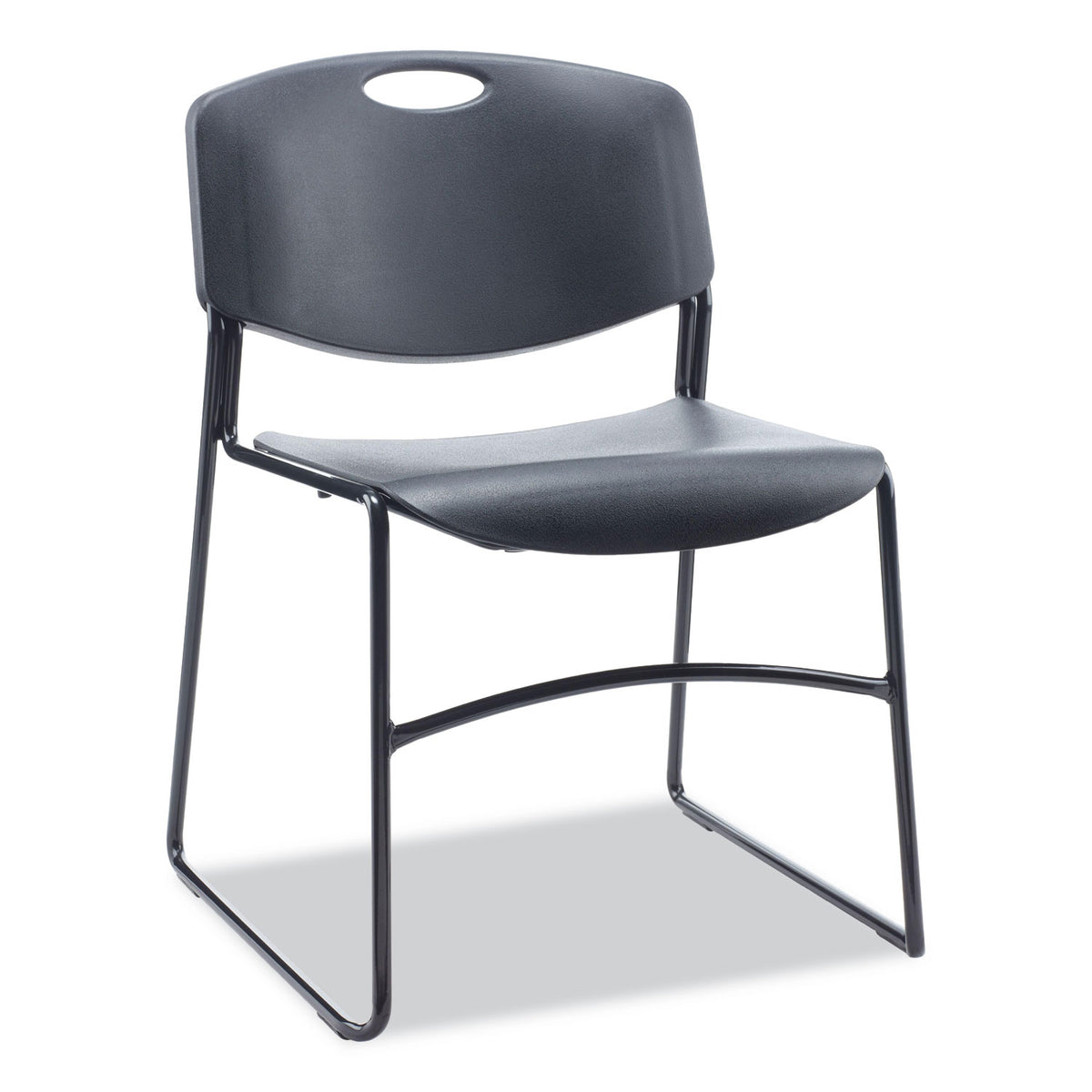 Alera Resin Stacking Chair, Supports Up to 275 lb, 18.50" Seat Height ...